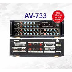 SAKURA AV-733 Mixing Amplifier | Shopee Philippines