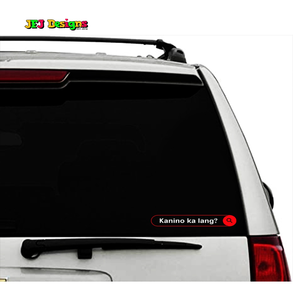 KANINO KA LANG? CUTOUT VINYL STICKER | Shopee Philippines
