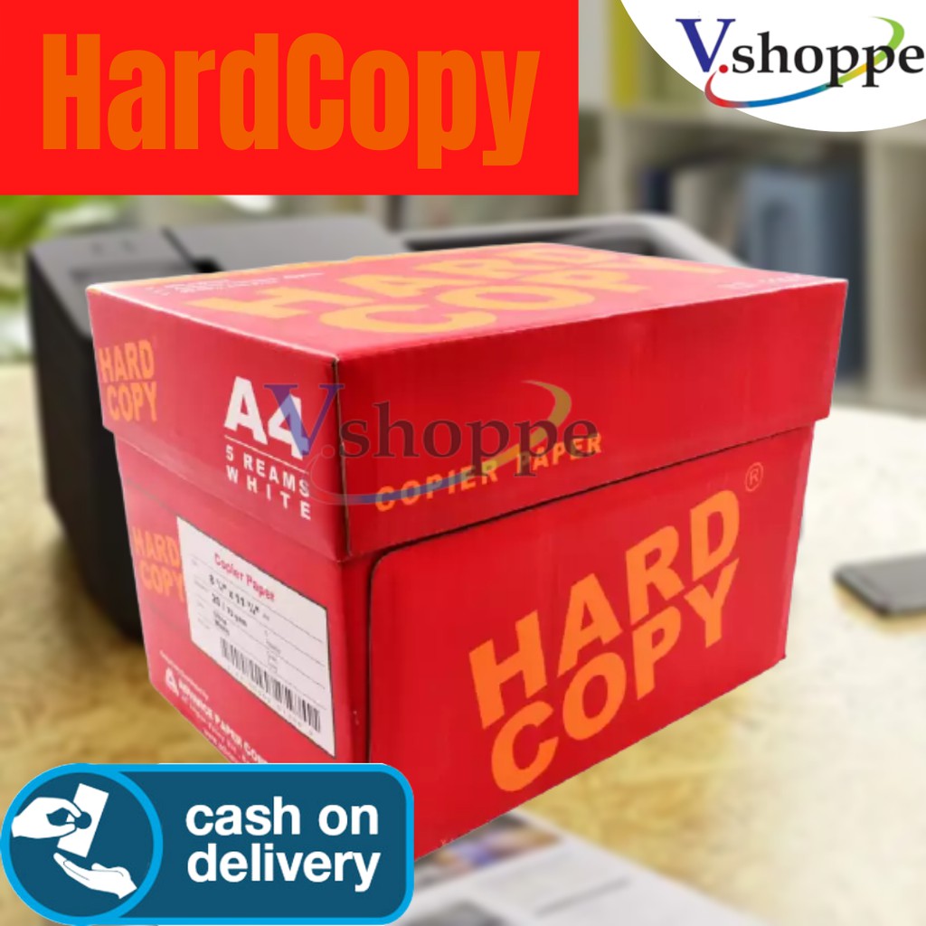 HardCopy Paper Short / A4 / Long Bondpaper (Legal / A4 / Letter) 5 ...