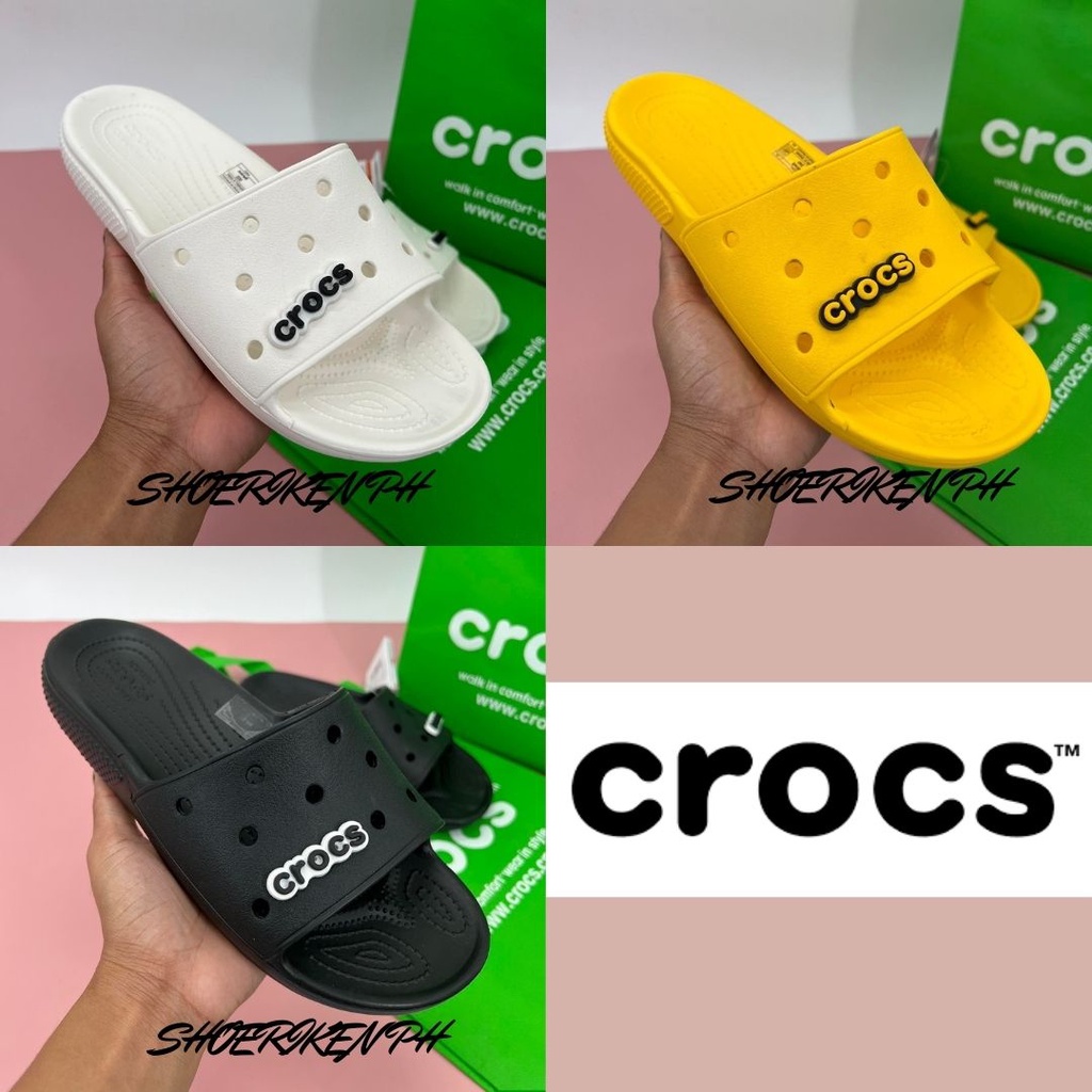 CROCS CLASSIC CLOGS SLIDES FOR MEN AND WOMEN S1 | Shopee Philippines