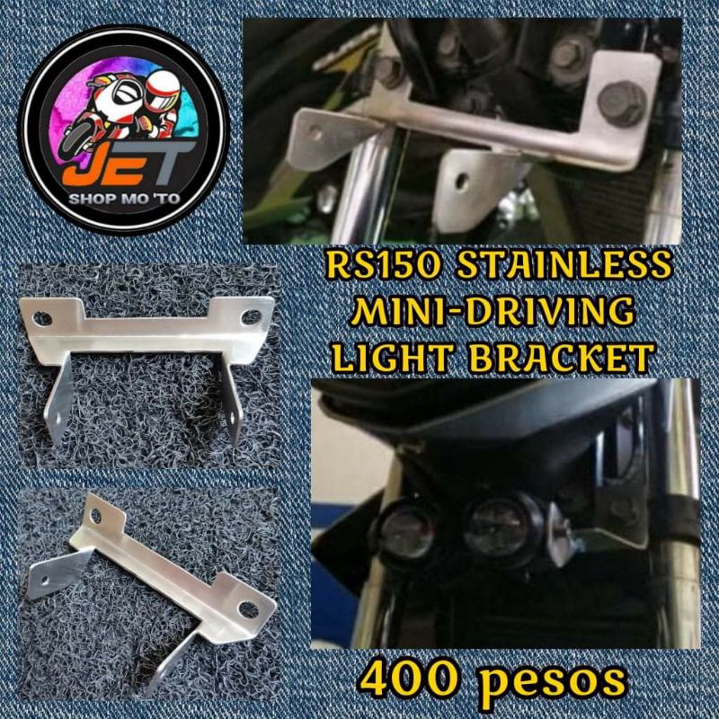 STAINLESS MDL BRACKET FOR RS150/RS125 | Shopee Philippines