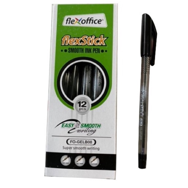 Enice 0.5mm G-316L Gel Ink Pen Ballpen Black/Blue/Red 12pcs/box School ...