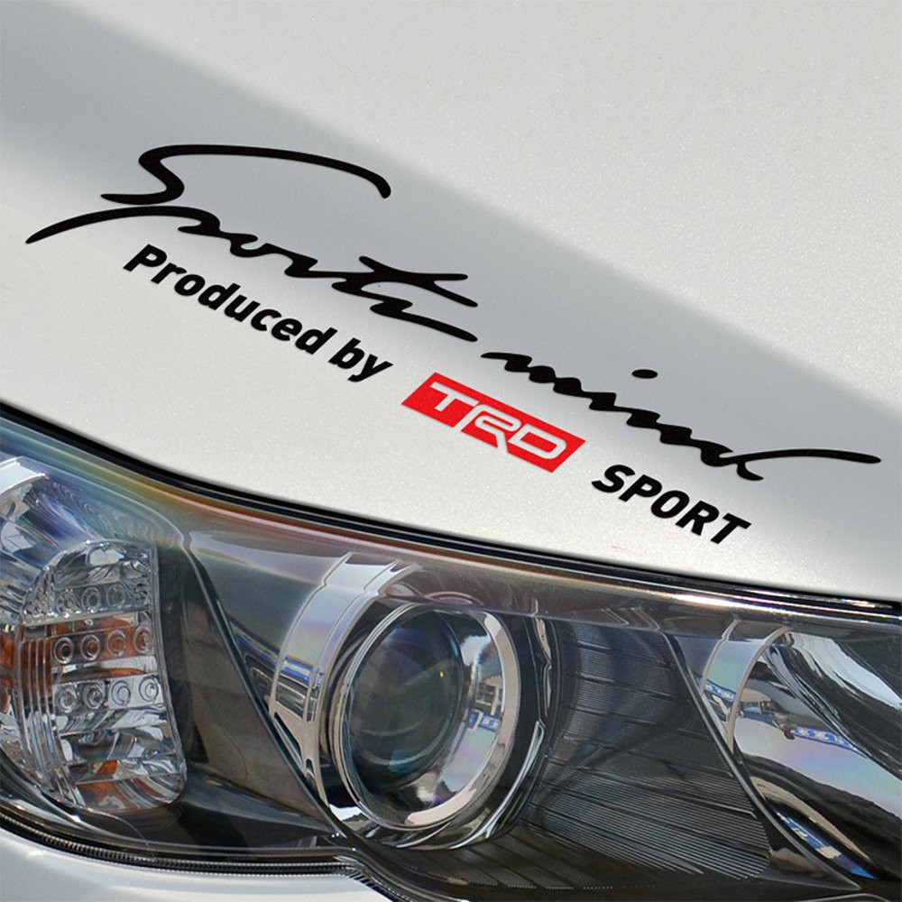 Trd Sportivo sticker for toyota car hood sticker | Shopee Philippines