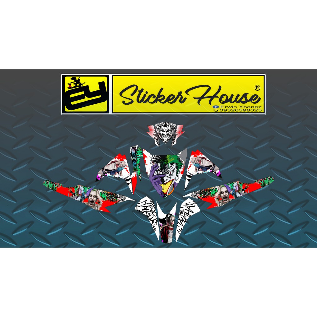 CLICK V1 DECALS LAMINATED | Shopee Philippines