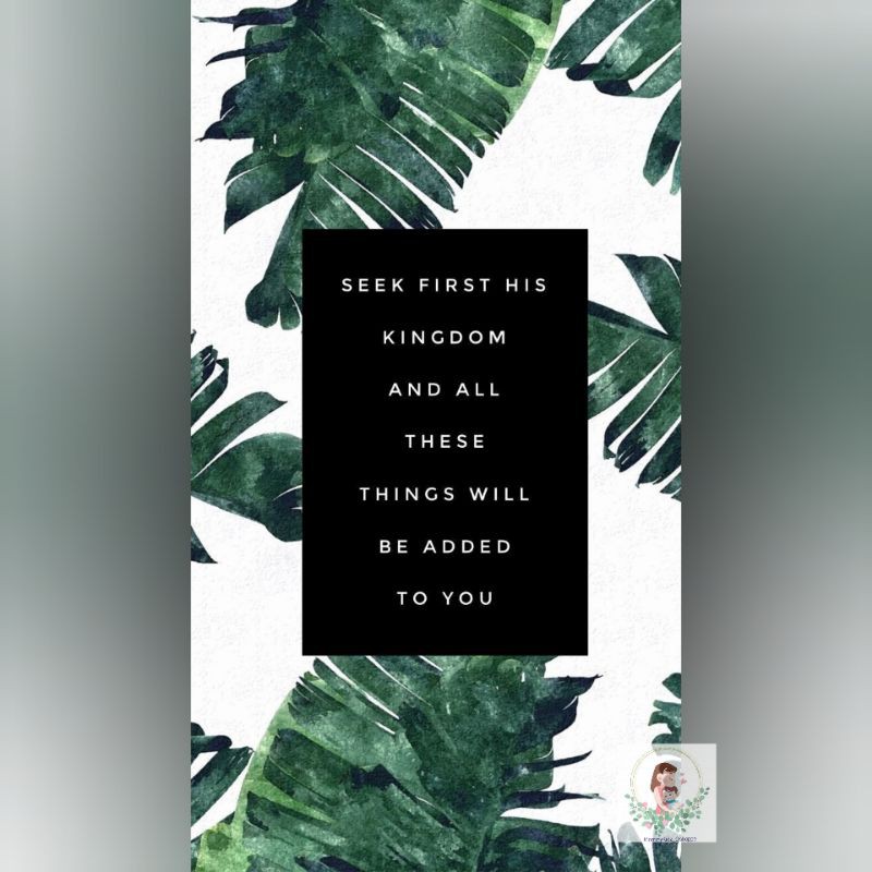 COD TROPICAL THEME BIBLE VERSES/ QOUTES wall decor a4 size Laminated ...