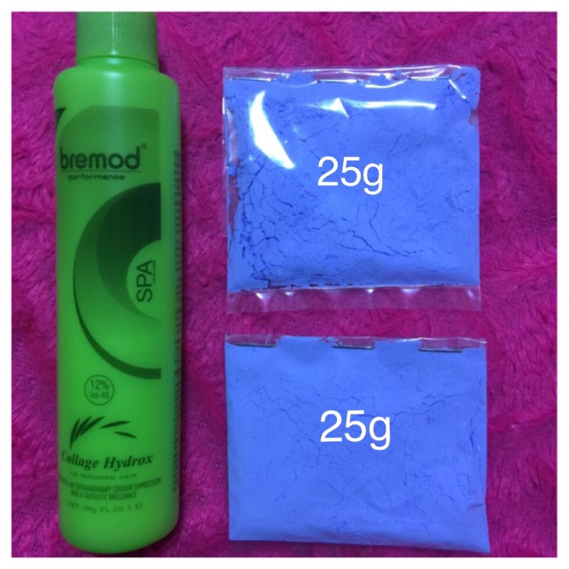 COLISI Bleaching Powder 25g and 100mL Oxidizer | Shopee Philippines