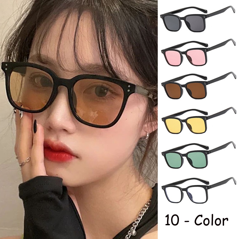Aesthetic Shades Sunglasses UV400 For women Fashion Square glasses ...