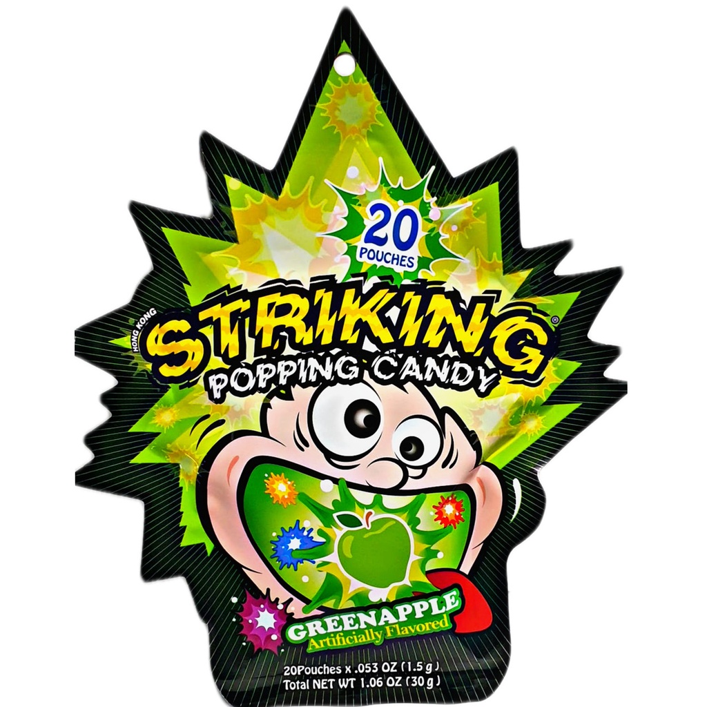 Striking Popping Candy (1.5g x 10 pieces) (Ready Stock) | Shopee ...