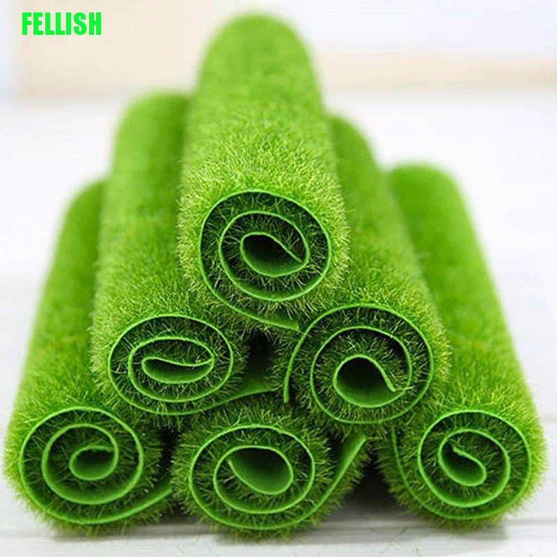 [FEL] Micro Moss Landscape Artificial Grass Accessories Aquarium ...