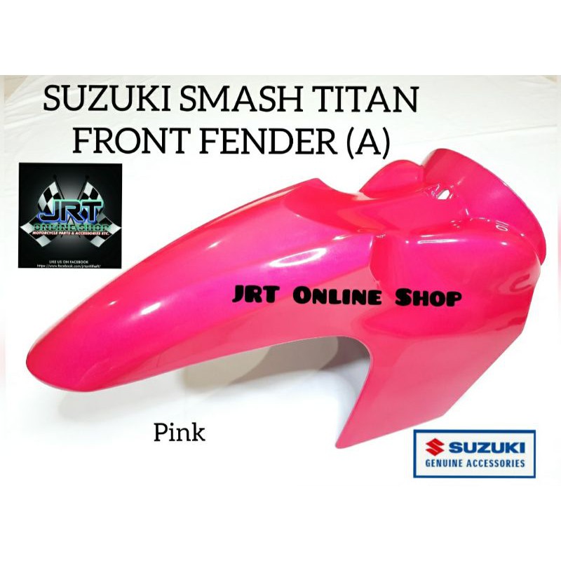 Suzuki Smash Genuine Original Front Fender (A) Pink | Shopee Philippines