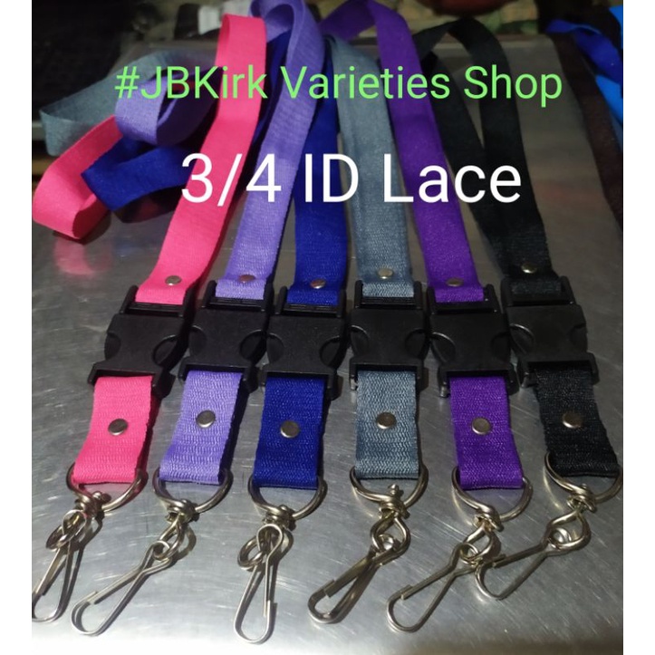 ID Lace 3/4" Plain Soft & Thick Lanyard Per pc. | Shopee Philippines