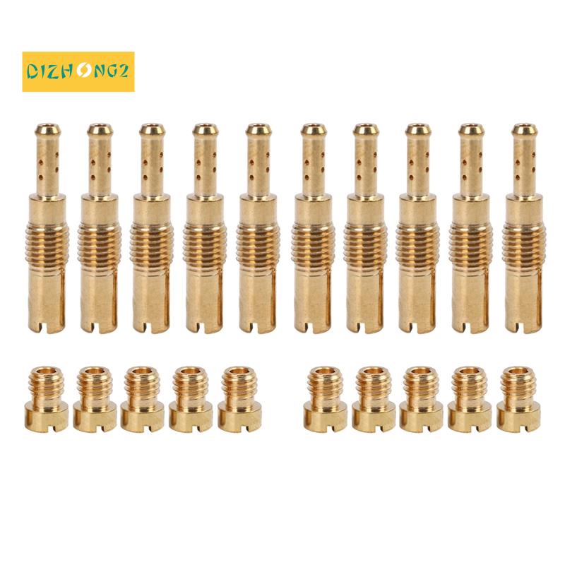 20Pcs Carburetor Main Jet Kit Set Slow/Pilot Jet for PWK for Keihin OKO ...