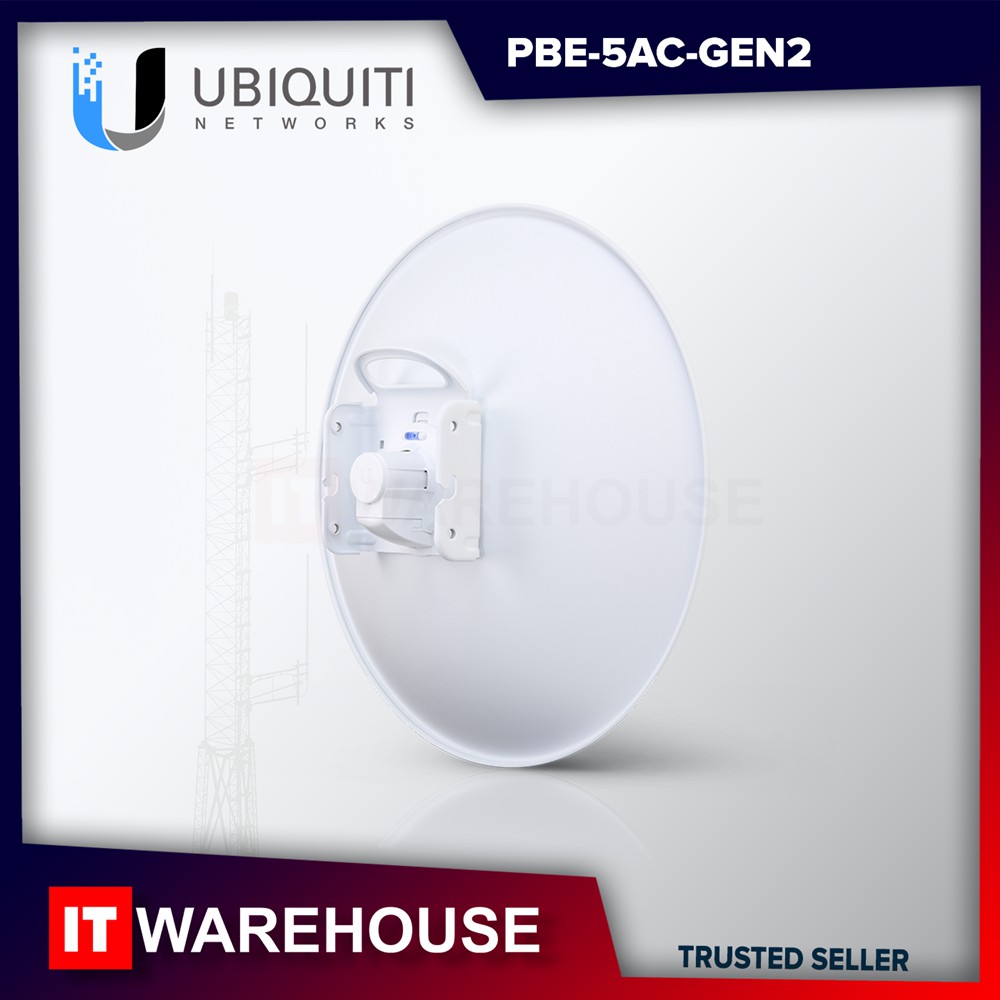 Ubiquiti Networks PBE-5AC-GEN2 - 5Ghz 25dBi Airmax AC PTP Bridge CPE ...