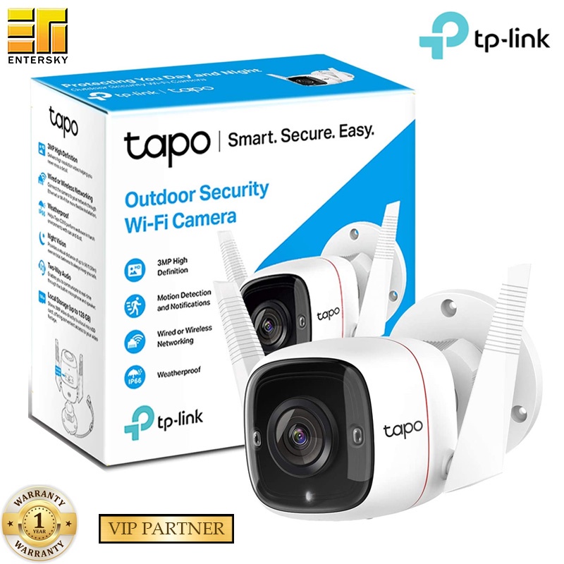 TP-Link Tapo C310 Outdoor Security Wi-Fi Camera with Micro SD | Shopee ...
