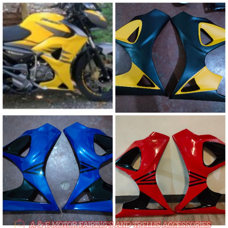 Rouser 135 full engine cover | Shopee Philippines