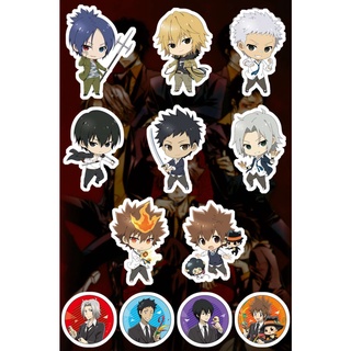 Katekyo Hitman Reborn (SET 2) - Vinyl Waterproof Sticker / Regular ...