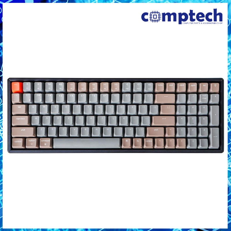 Keychron K4 RGB Backlight LED Aluminum - Red / Blue Optical Switch ...