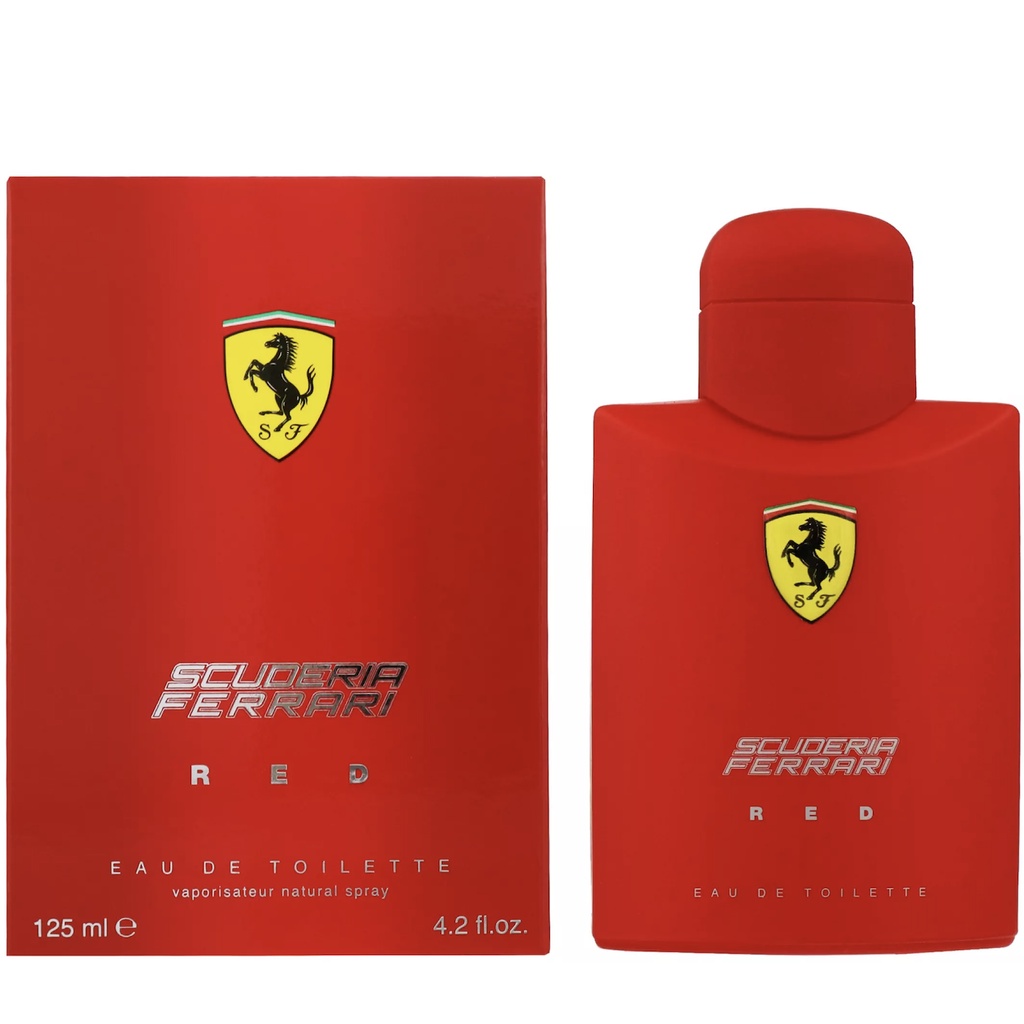 cod! ferrari red for men eau de toilette perfume 125ml | Shopee Philippines