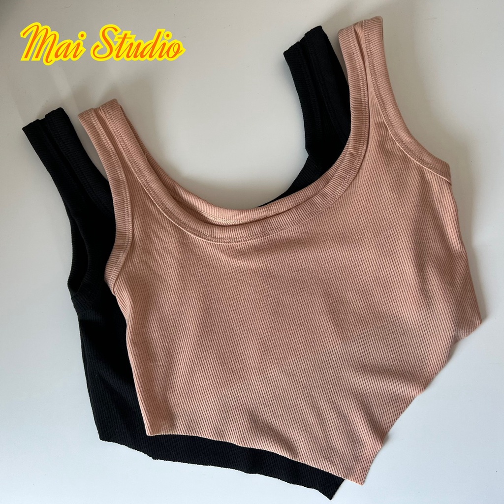 ! Ix V-Shape Muscle Crop Top U-Body Collar (All Photos Taken From Real ...