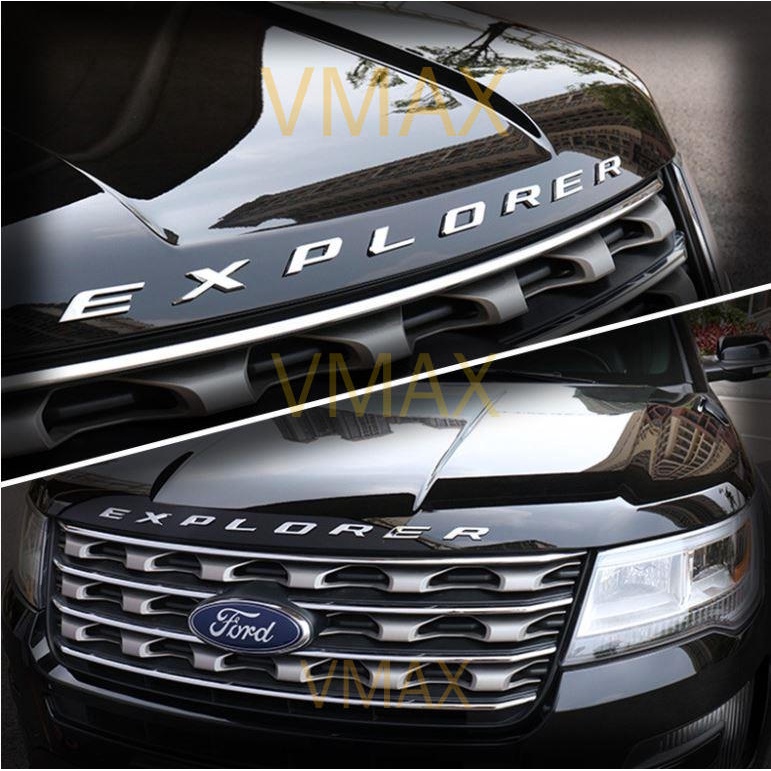 Ford Explorer 2011-2021 Graphite Hood Letters Emblem Sticker | Shopee ...
