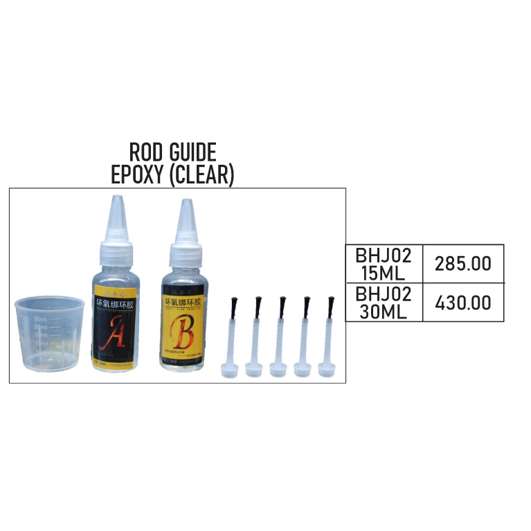 FISHING ROD GUIDE DIY EPOXY CLEAR | Shopee Philippines