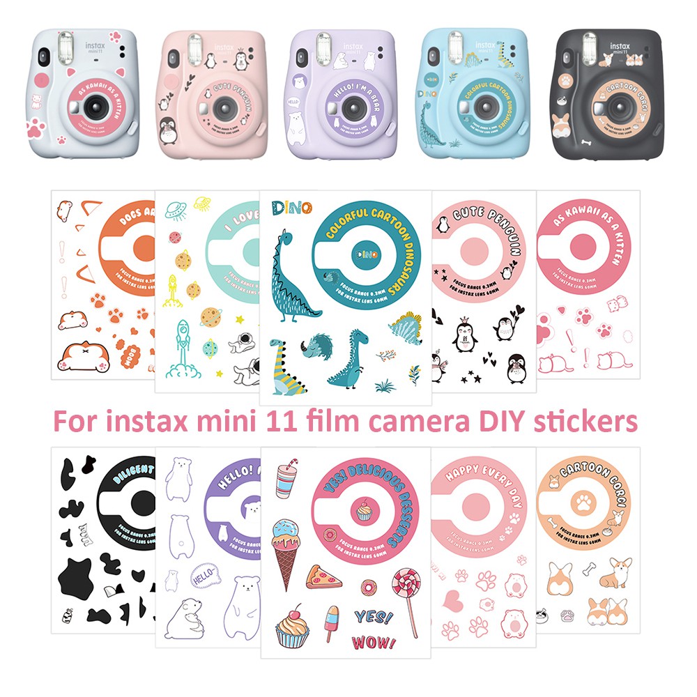 Fujifilm Instax Mini 11 Film Camera Decorative Body Creativity DIY ...