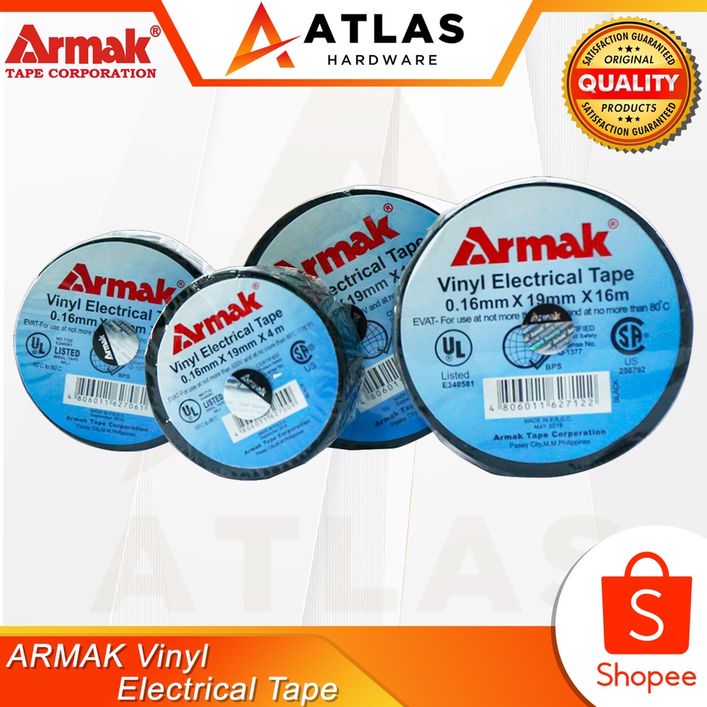 ARMAK Vinyl Electrical Tape | Shopee Philippines