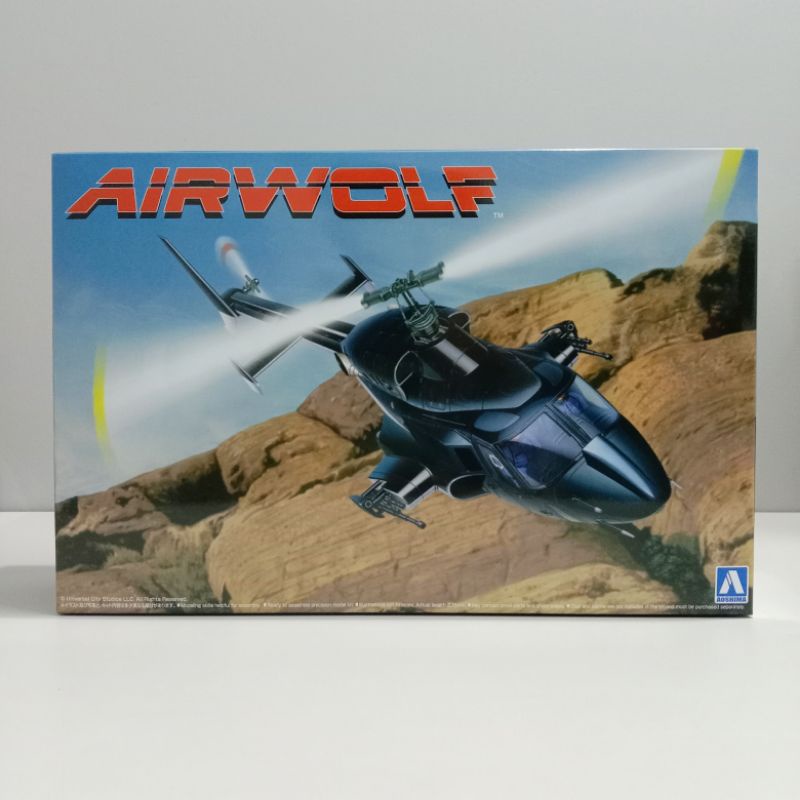 1/48 AOSHIMA Airwolf Helicopter 1:48 Scale | Shopee Philippines
