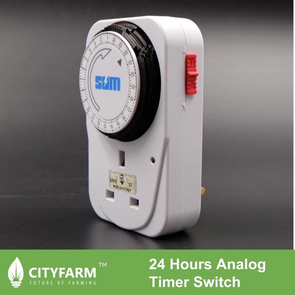 SUM 24 Hours Analog Timer (SIRIM CERTIFIED) | Shopee Philippines