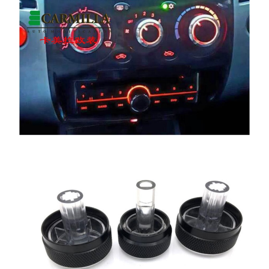 3pcs/set Car AC Knob Air Conditioning Knob Heat Control Switch Knobs ...