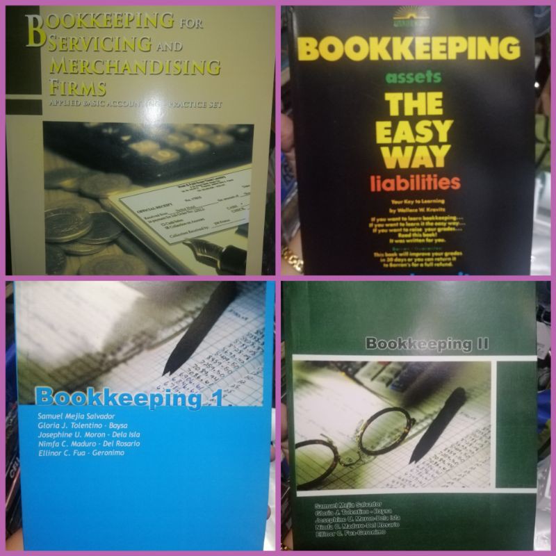 BOOKKEEPING ASSORTED TESDA BOOKS ONHAND | Shopee Philippines