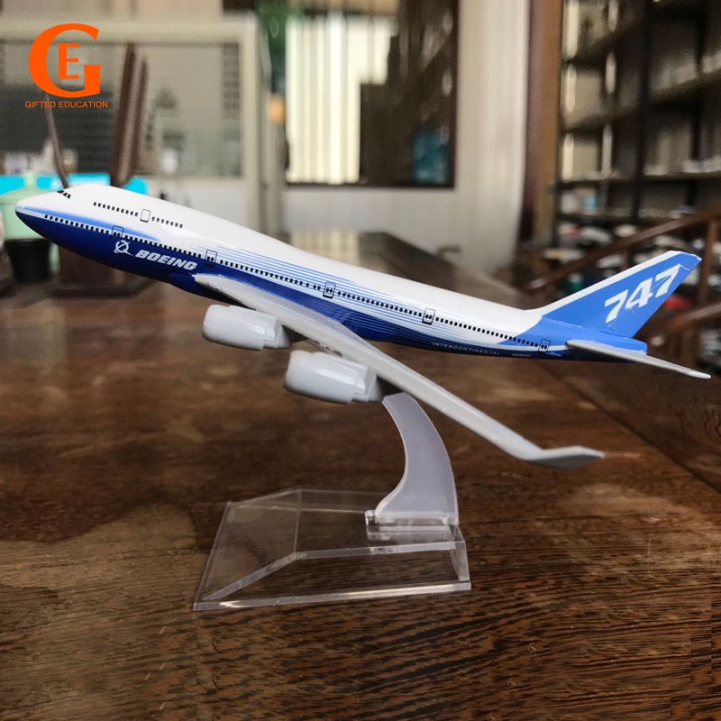 Boeing 747 B747 Aircraft Model Diecast Metal Plane Airplane Model ...