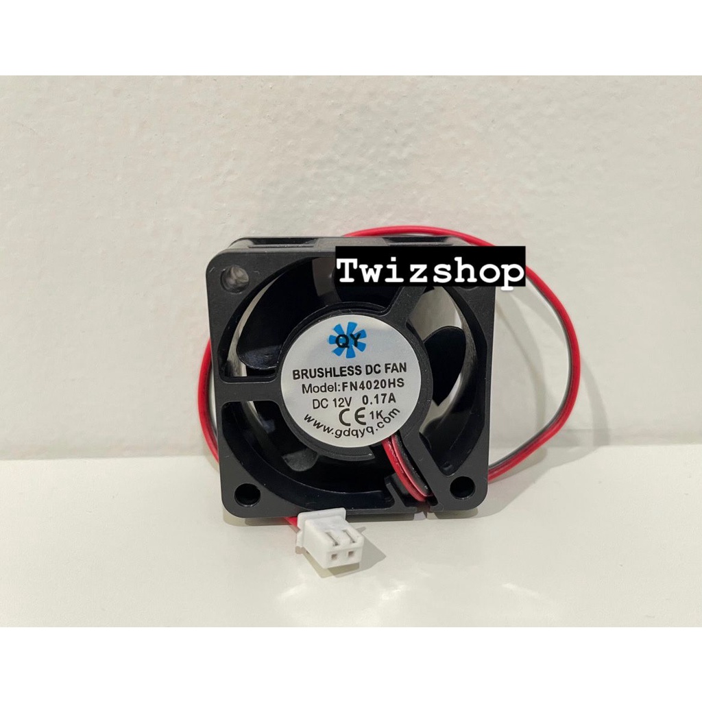 12v 24V DC Fan 4x4 cm / 12 Volt 24 Volt DC Fan 2 cm thick | Shopee ...