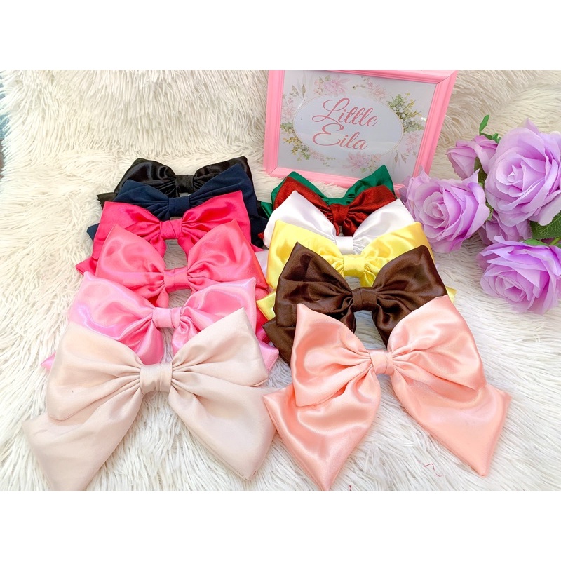 BIG Classic Bows Trendy for Kids Teens and Adults | Shopee Philippines