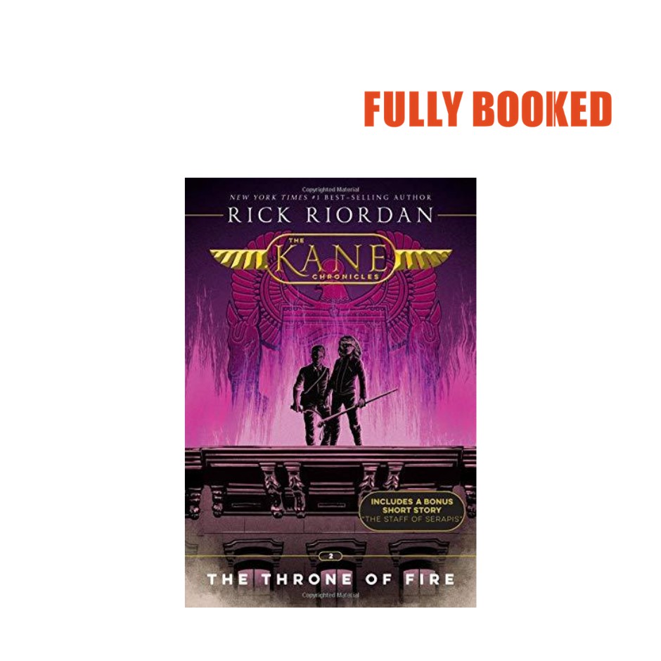 The Throne Of Fire Kane Chronicles Book 2 Paperback By Rick Riordan
