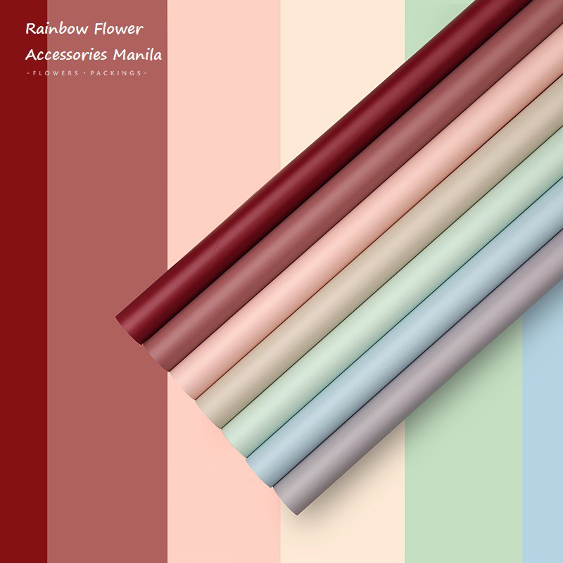 Plain color Wrapping Paper XXY-004 20pcs per Pack | Shopee Philippines