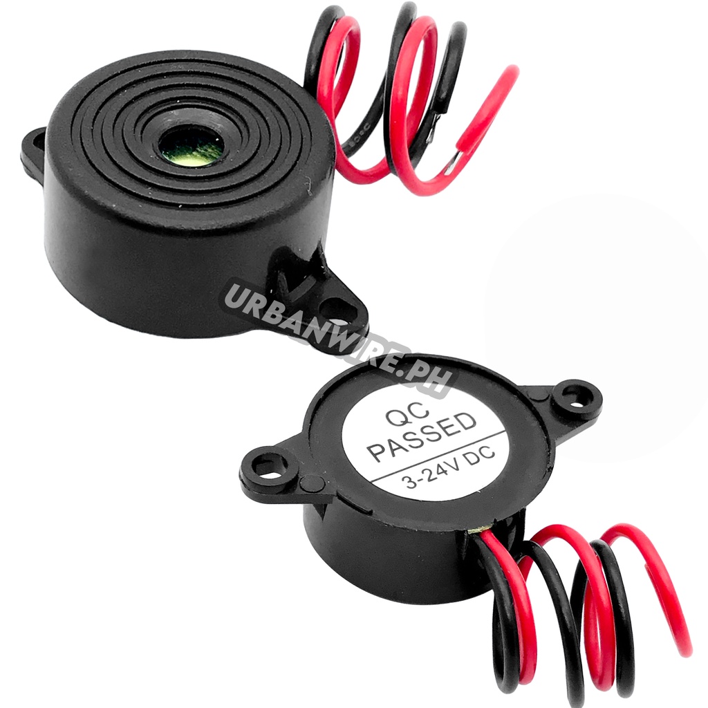 🟦【PH STOCK】Durable 3-24V Piezo Electronic Buzzer Alarm 95DB Continuous Sound Beeper For Arduino ...