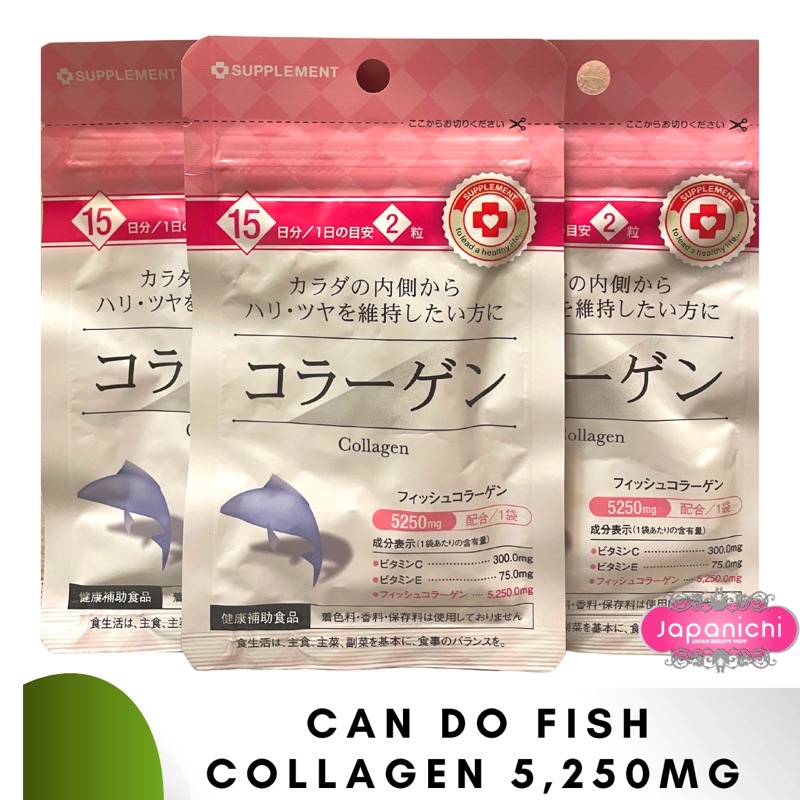 CAN DO Japan Fish Collagen 5250mg | Shopee Philippines