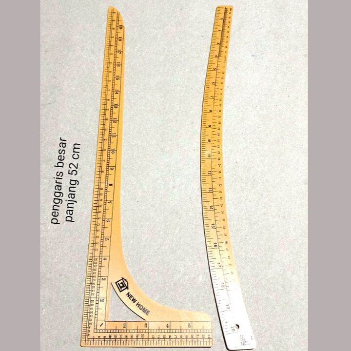 MESIN SIKU Large Sewing Pattern Ruler A set Of Curved Rulers+Elbow ...