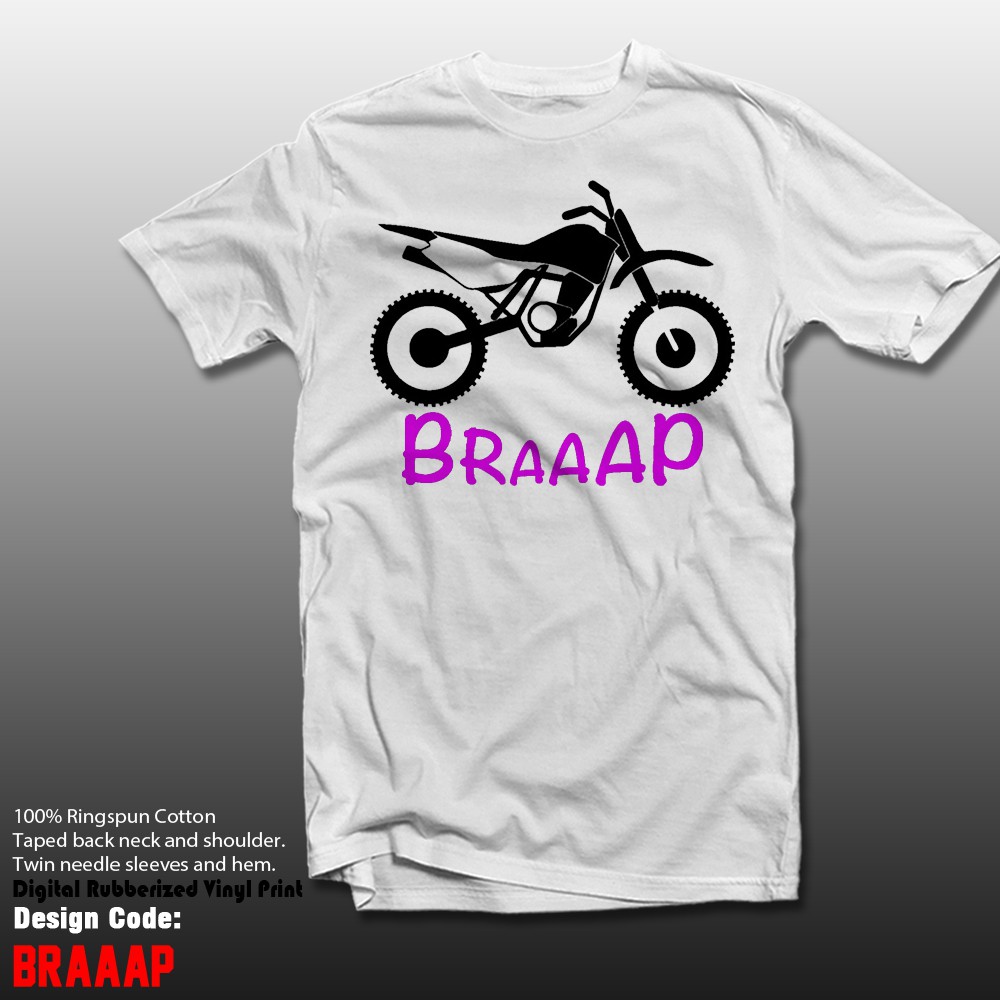 Gifo Shopee RIDERS Braaap Shirt | Shopee Philippines
