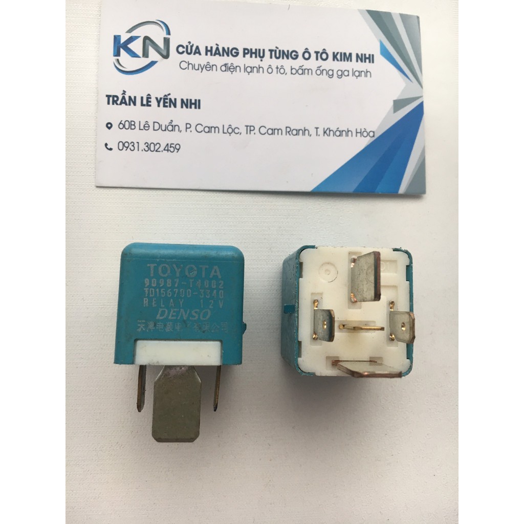 Relay (ROLE) 5 pins 12V Denso China stock | Shopee Philippines