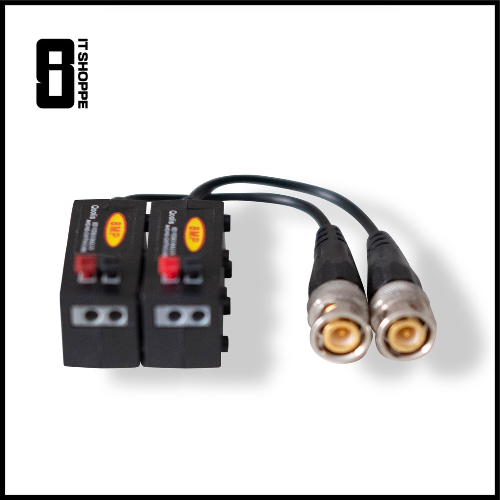 Video Balun 8mp 1080P AHD/HD-CVI/TVI/CVBS HD Video Balun Transmitter ...