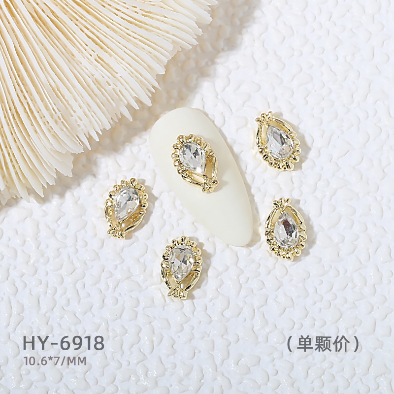 ins nail jewelry, pearl and diamond round wreath, opal bow, peach heart ...