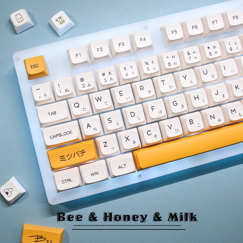 Honey Milk Keycap pbt Sublimation XDA Ball Cap Vintage Customized ...