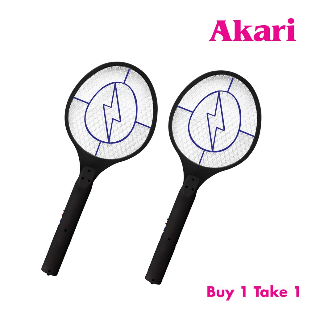Akari AEMKS-K006 Electric Mosquito Swatter - Buy 1, Take 1 | Shopee ...