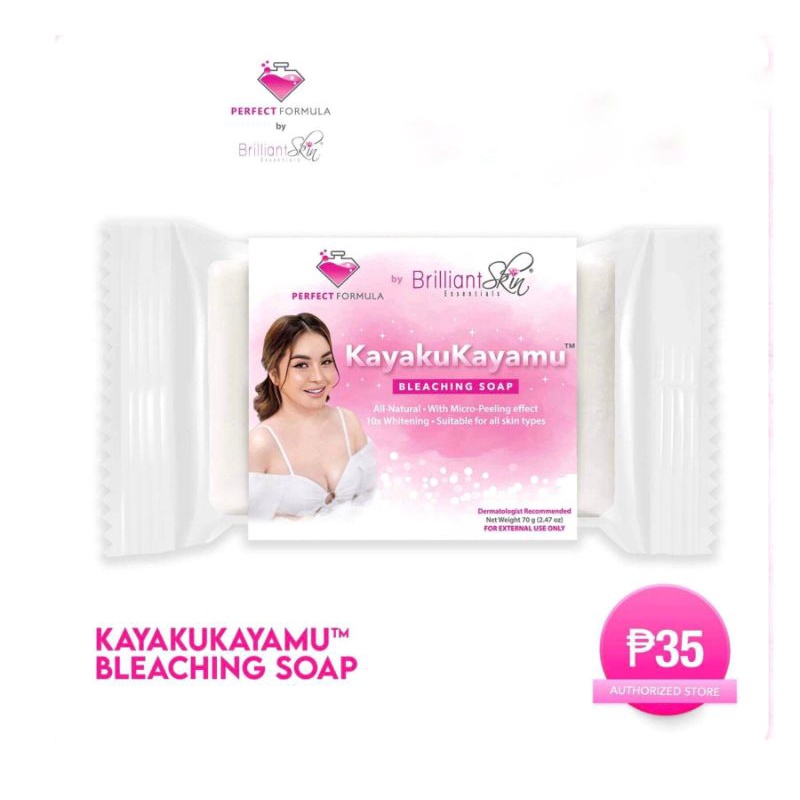 Kayakukayamu Bleaching Soap By Perfect Formula Brilliant Skin