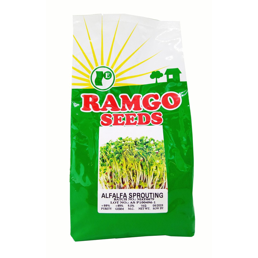Ramgo Alfalfa 1 Kilo Pack Seeds GDSFPH_S4 | Shopee Philippines