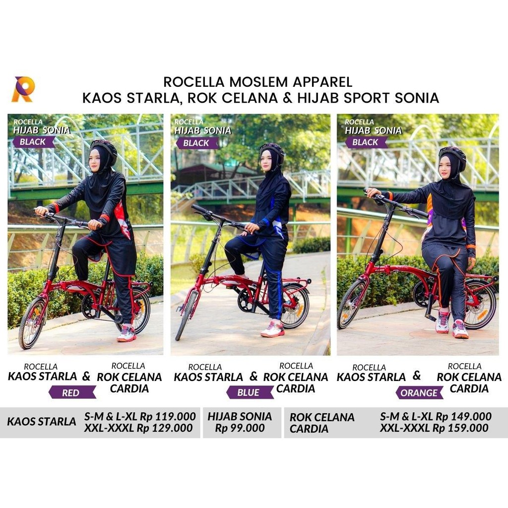 All Color Muslim Apparel | Restock!! Starla Sports Set | Goes Uniform ...