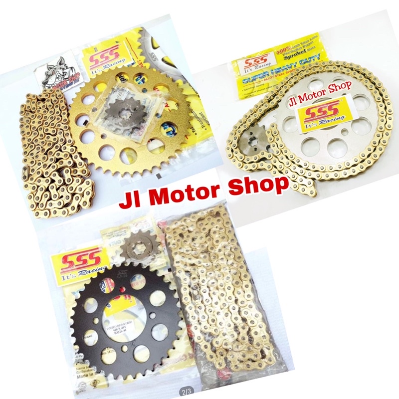 Gear set Sss 415 Satria Fu Ninja R RR SS Megapro Tiger Verza Jupiter Z ...