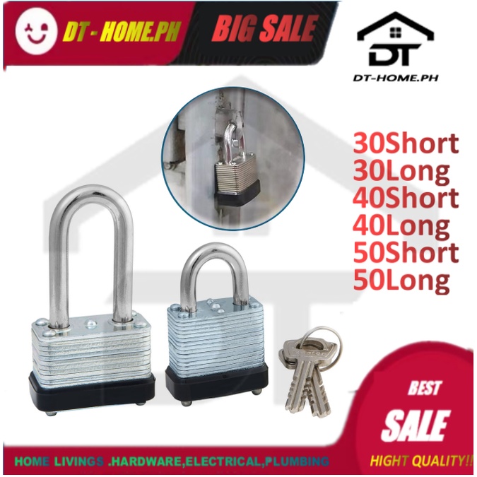 Good Quality Padlock Heavy Duty Laminated Padlock Multi-layer Laminated ...